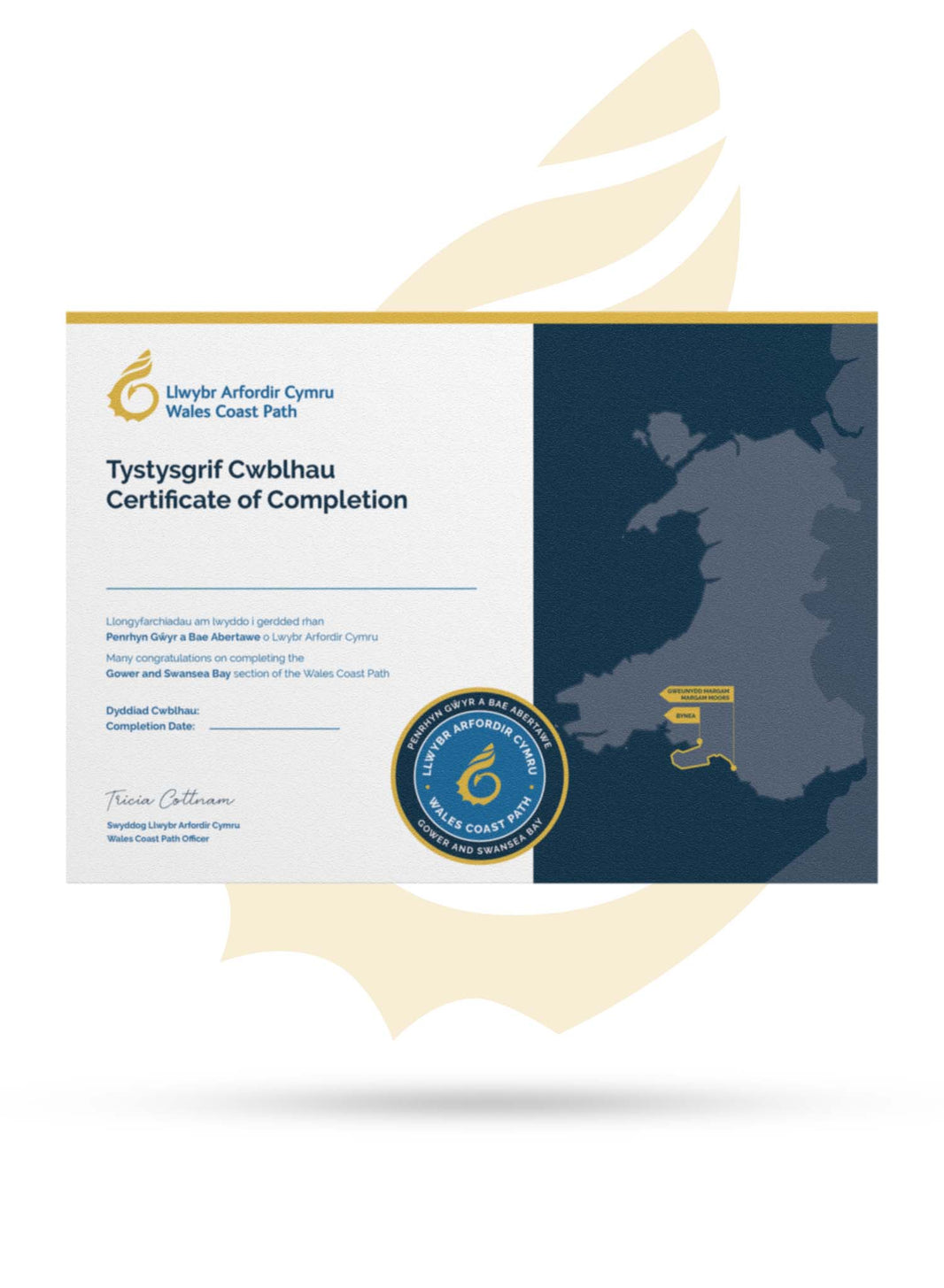 Badges & Certificates – Wales Coast Path Shop